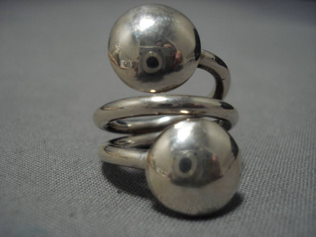 Wonderful Vintage Native American Navajo Sterling Silver Marky Chapo C – Nativo Arts