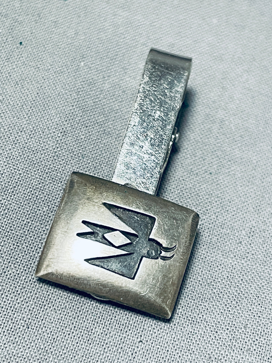 Brilliant Vintage Native American Navajo Sterling Silver Bird Tie Tack ...