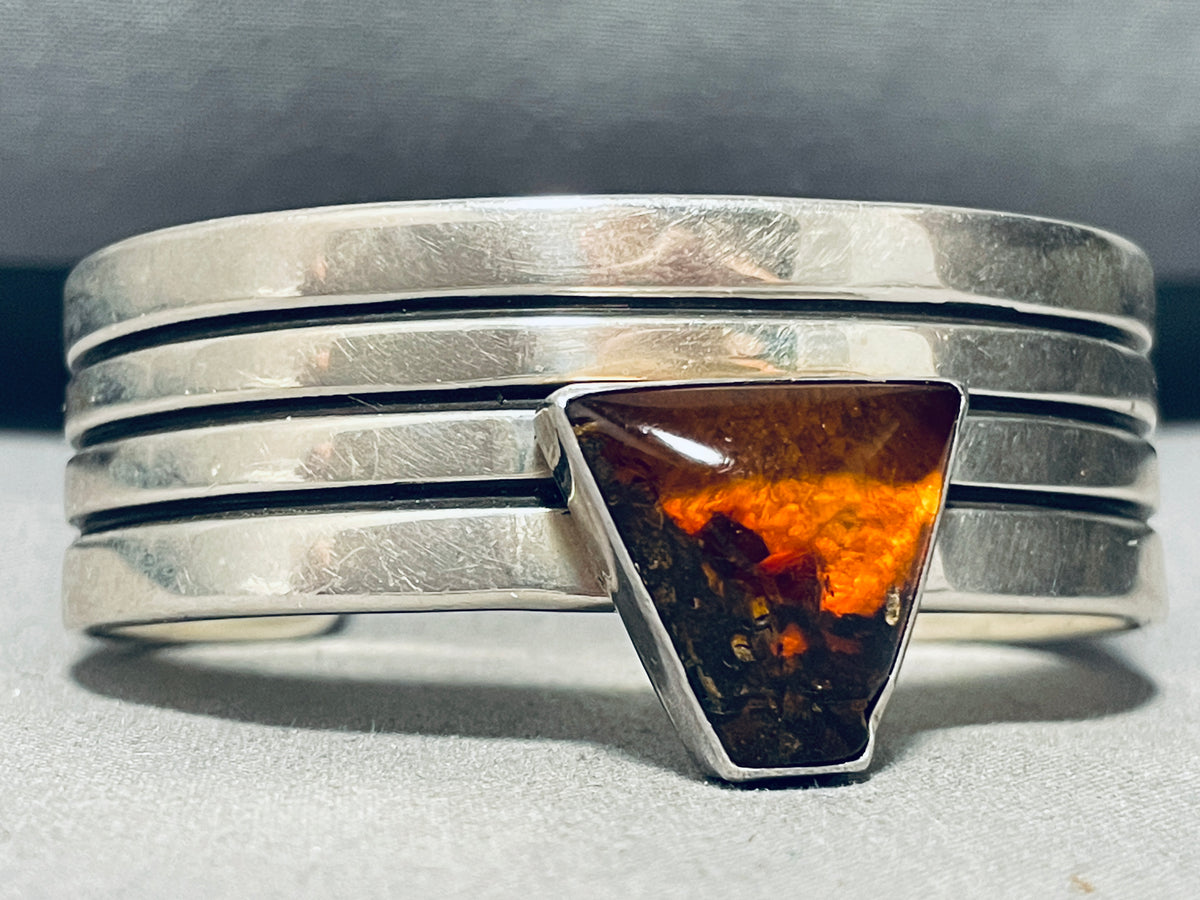 Ancient Tree Sap!! Herb Tsosie Vintage Native American Navajo Sterling ...