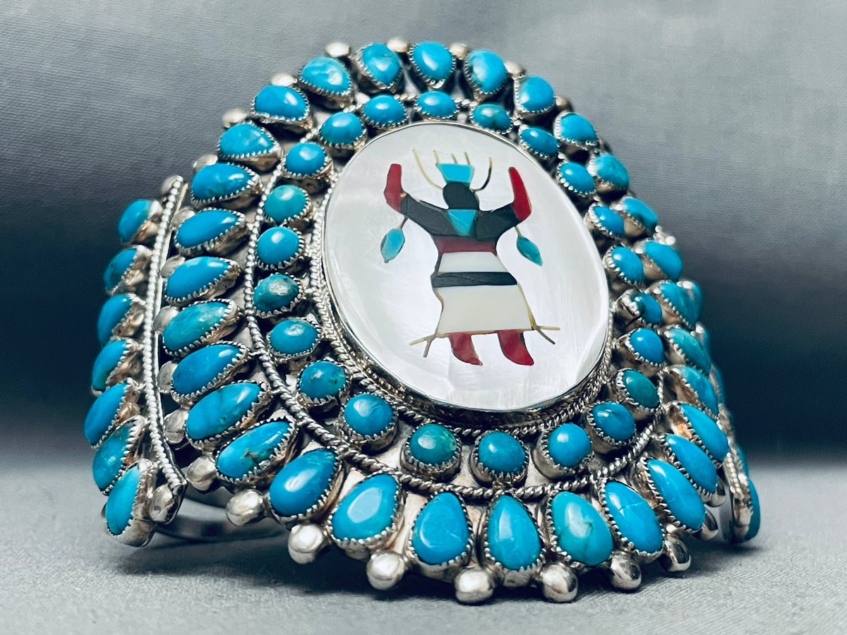 Important Victor Moses Begay Vintage Native American Navajo Turquoise ...