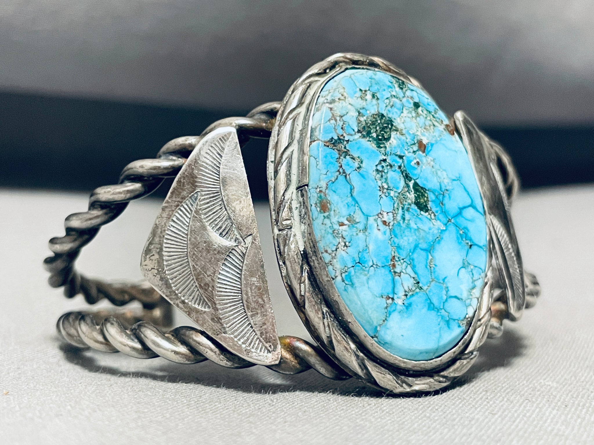 The Best Vintage Native American Navajo Easter Blue Turquoise Sterling ...