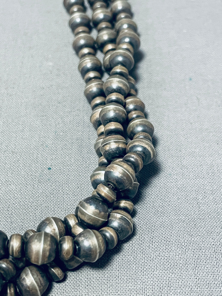 One Of The Most Unique Vintage Native American Navajo Sterling Silver ...