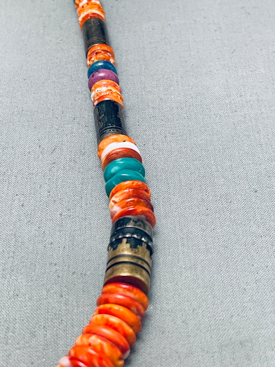 Authentic Thomas Singer Vintage Native American Navajo Turquoise Sterl ...