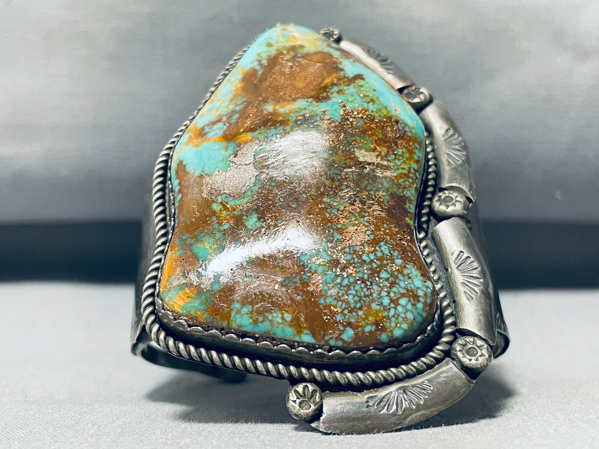 One Of The Best Ever Vintage Native American Navajo Royston Turquoise ...
