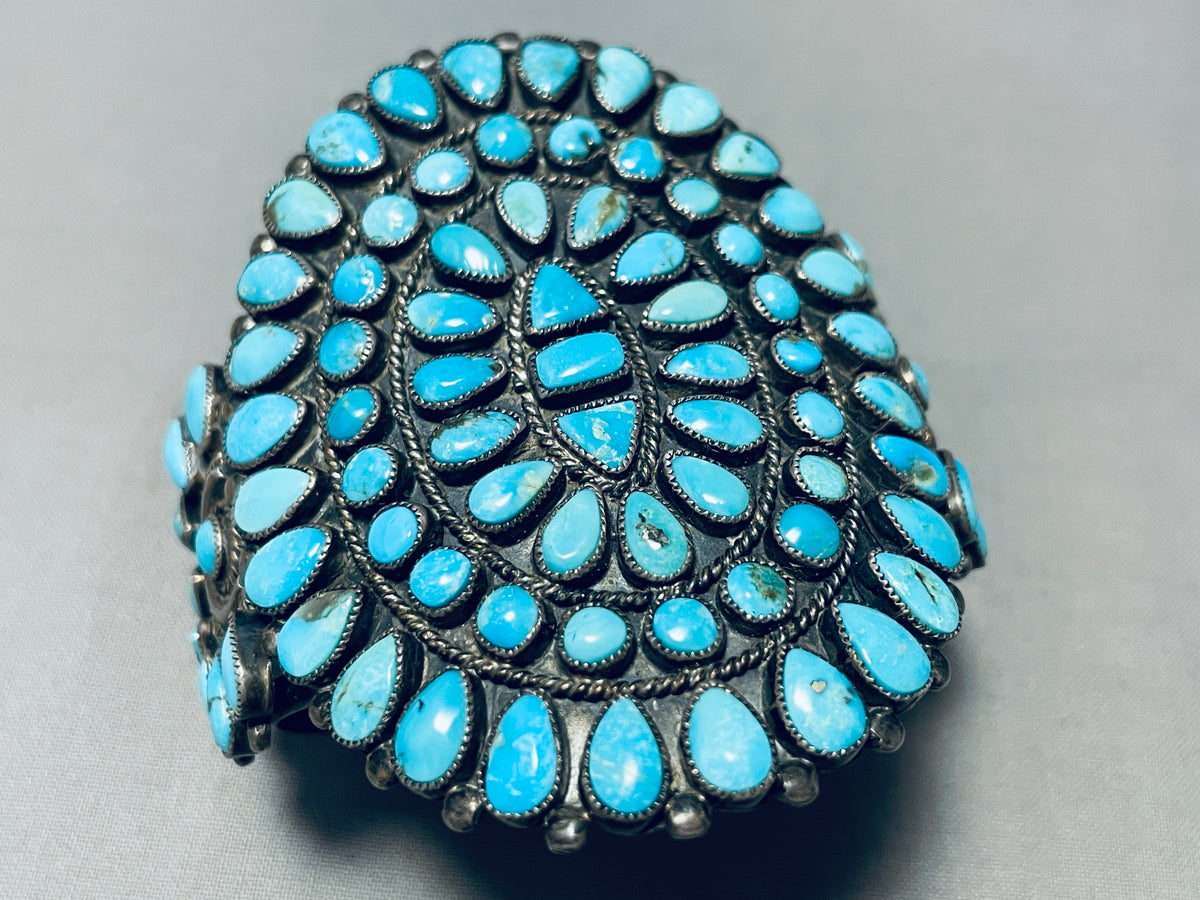 Important Victor Moses Begay Vintage Native American Navajo Turquoise ...