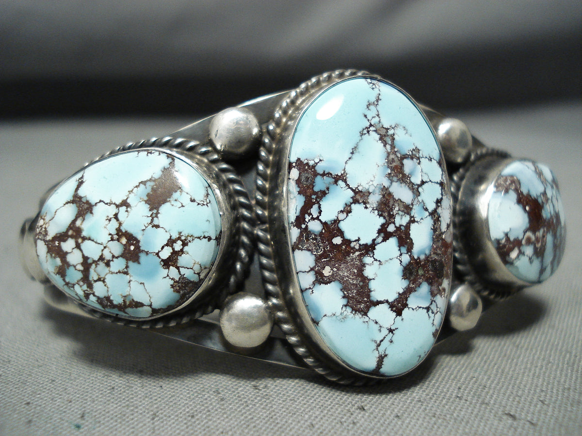 Verdy Jake Authentic Native American Navajo Rare Turquoise Sterling Si ...