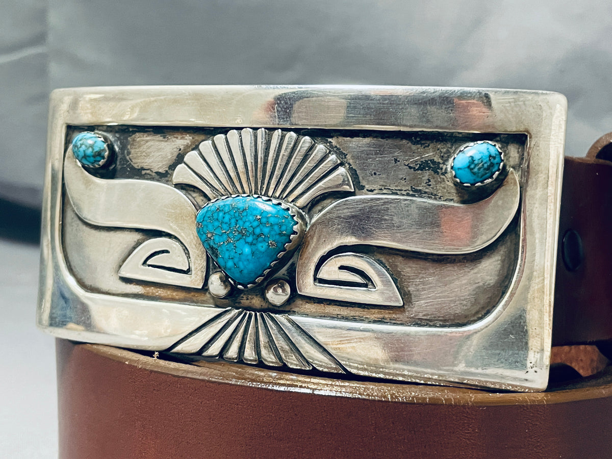Native American Very Important Vintage Hopi Lewis Lomay Sterling Silve ...