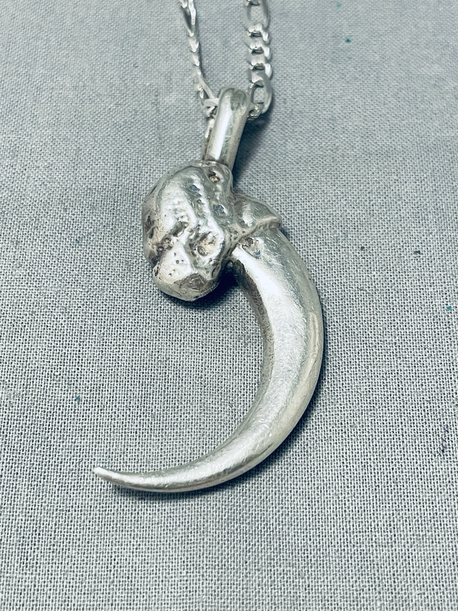Ming Boggling Pincer Vintage Native American Laguna Sterling Silver Ne ...