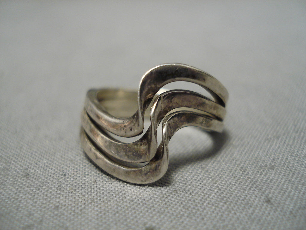 Native American Important Dave Dear Vintage Cherokee Sterling Silver B ...