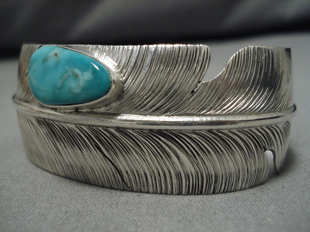 Important Vintage Native American Navajo Ben Begaye Royston Turquoise ...