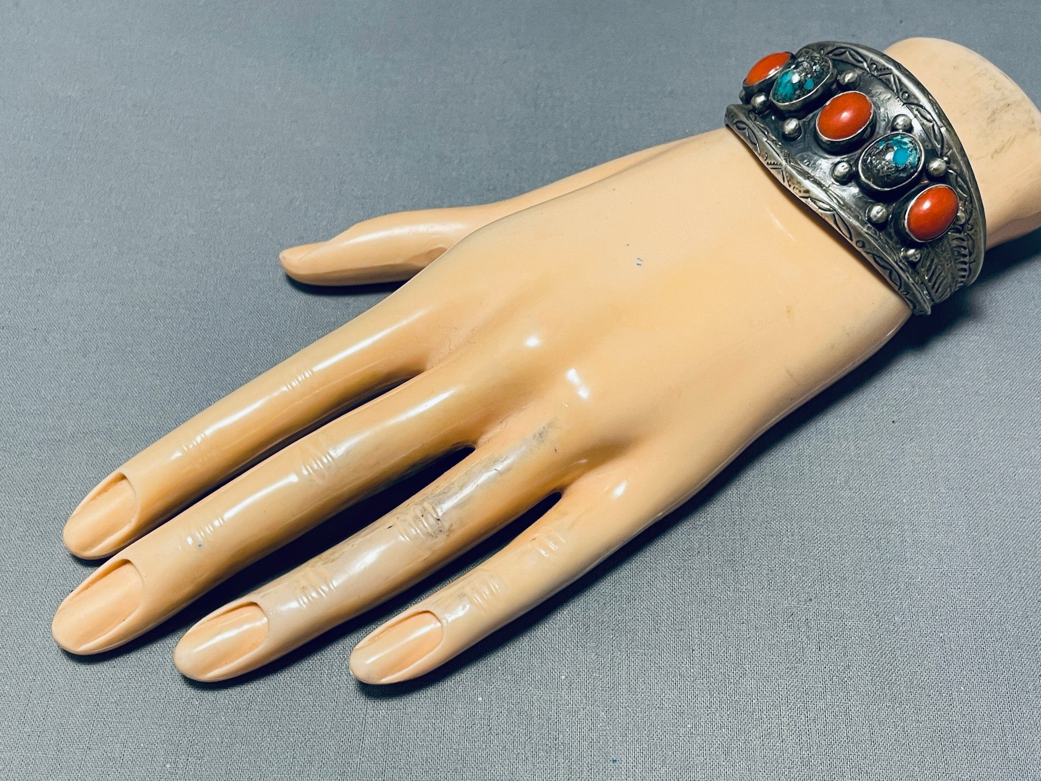 Lavender Pit Bisbee Turquoise Vintage Native American Navajo Coral Ste ...