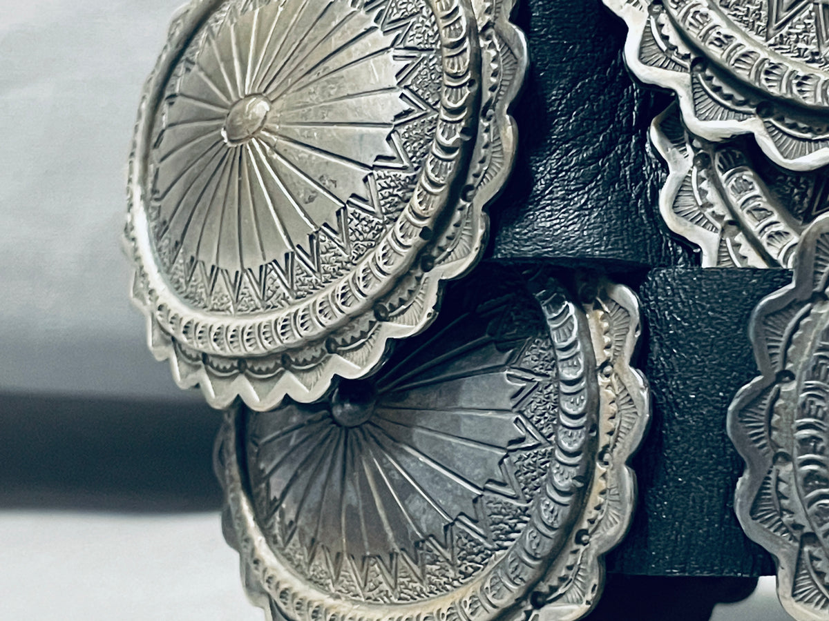 Jessie Thompson Native American Navajo #8 Turquoise Sterling Silver Co ...