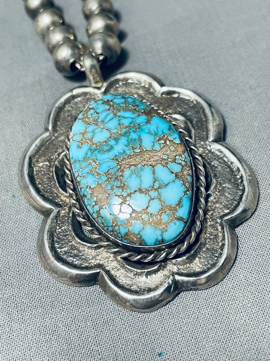 Native American Important Best Thunderbird Turquoise Vintage Navajo St ...