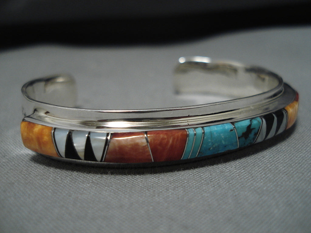 Patrick Lincoln Vintage Native American Navajo Sterling Silver Royston ...