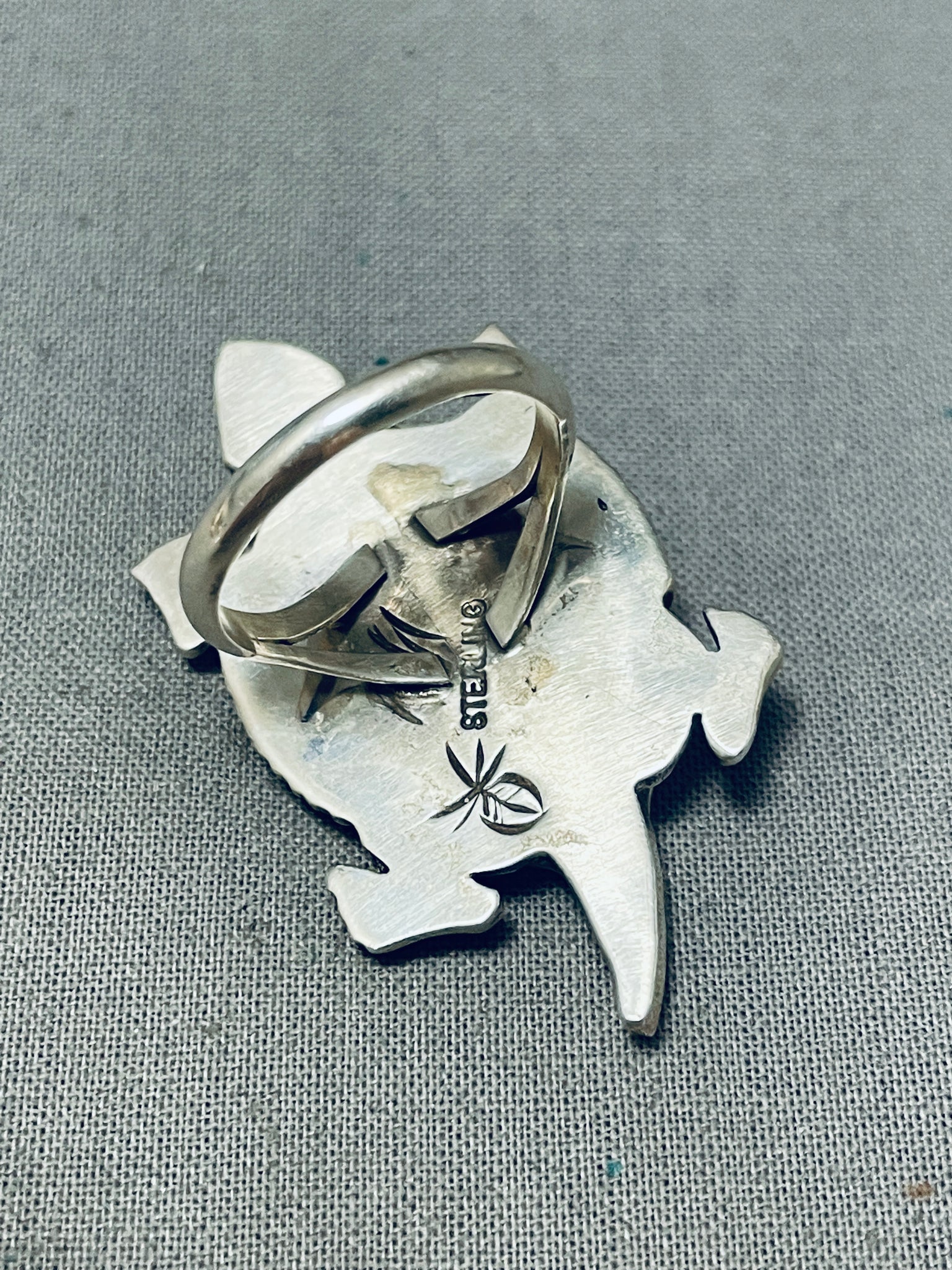 Gasp! Completely Handmade Native American Navajo Turquoise Sterling Si ...