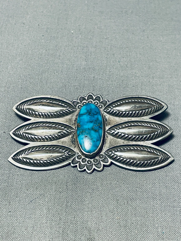 One Of Best Artists Vintage Native American Navajo Perry Shorty Sterli ...