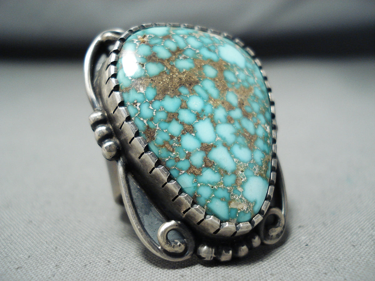 Best Verdy Jake Vintage Native American Navajo Turquoise Sterling Silv ...