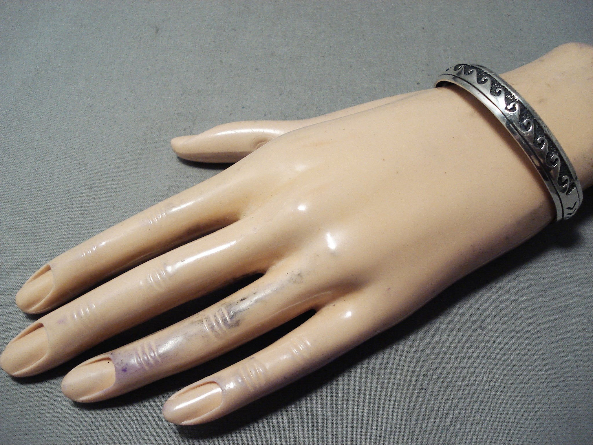 Authentic Vintage Native American Navajo Sterling Silver Thomas Singer ...