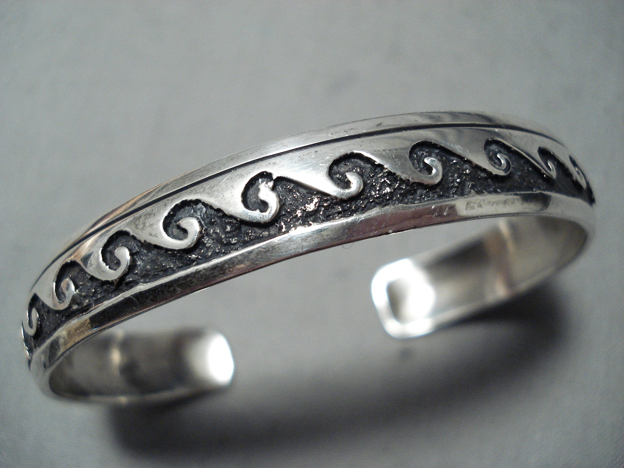 Authentic Vintage Native American Navajo Sterling Silver Thomas Singer ...