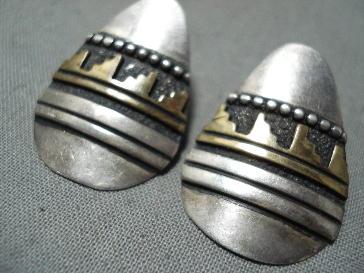Authentic Vintage Native American Navajo Thomas Singer Sterling Silver ...