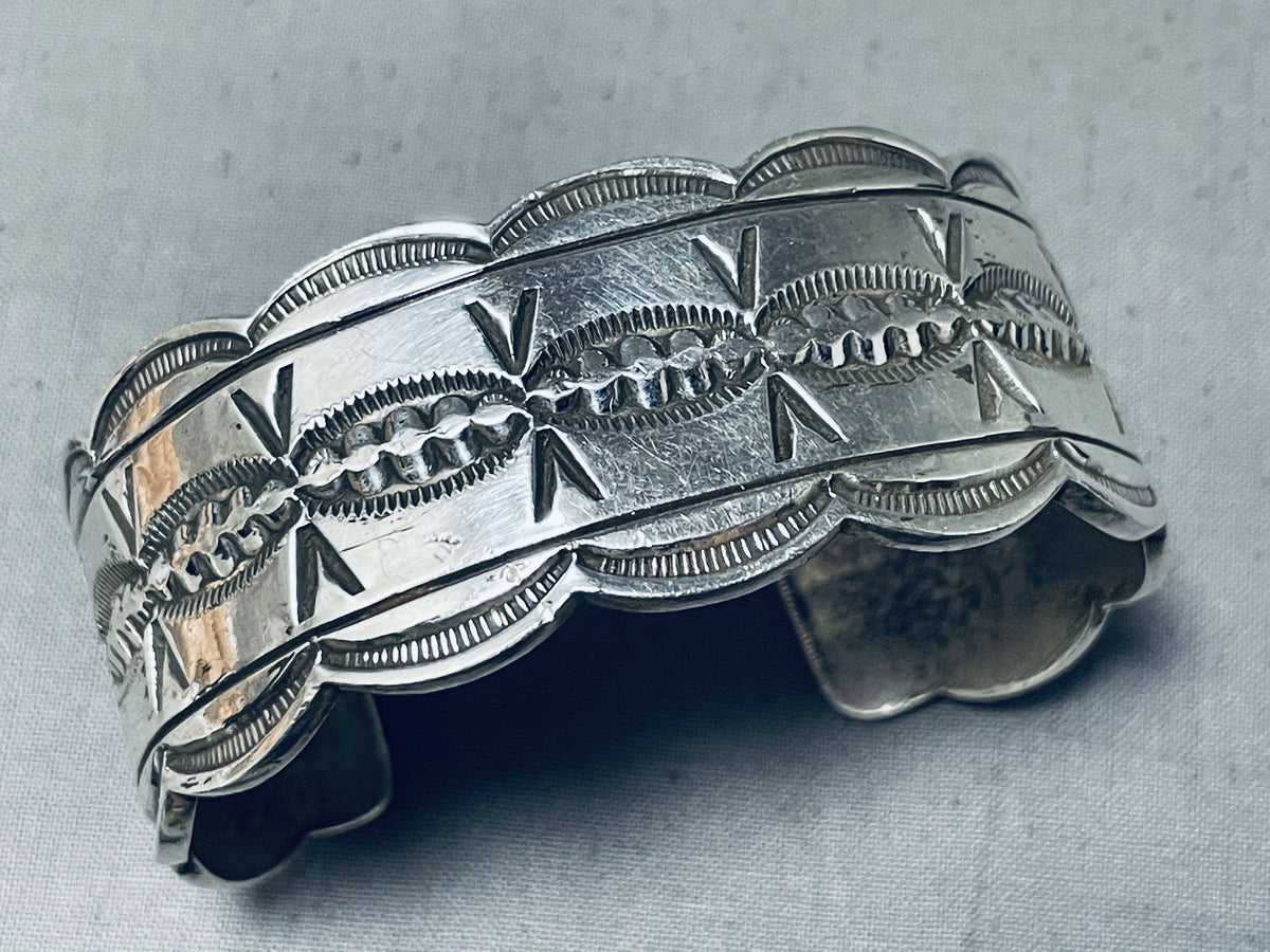 Ben Yellowhorse Superior Vintage Native American Navajo Sterling Silve ...