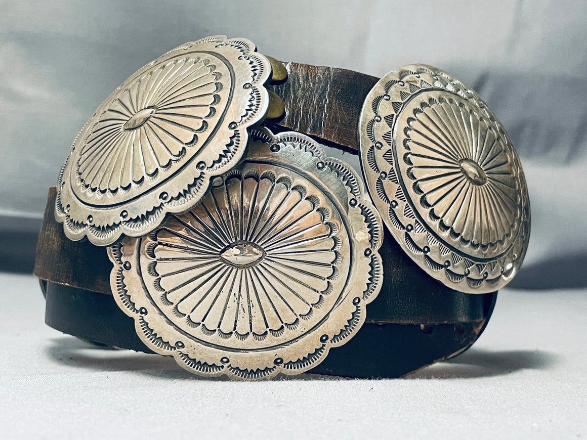 Navajo Concho Belts | Native American Concho Belts | Vintage Navajo ...