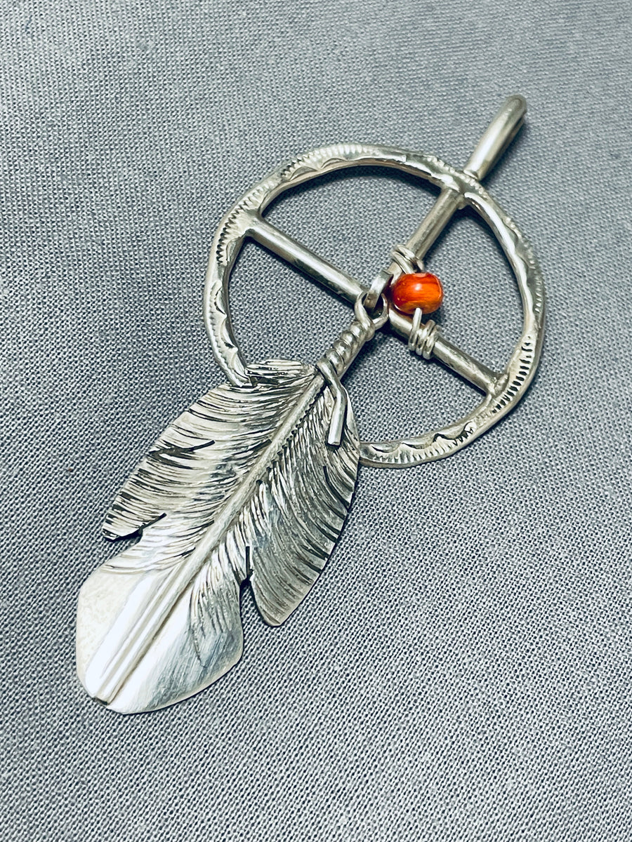 Important Ben Begaye (d) Vintage Native American Navajo Sterling Silve ...