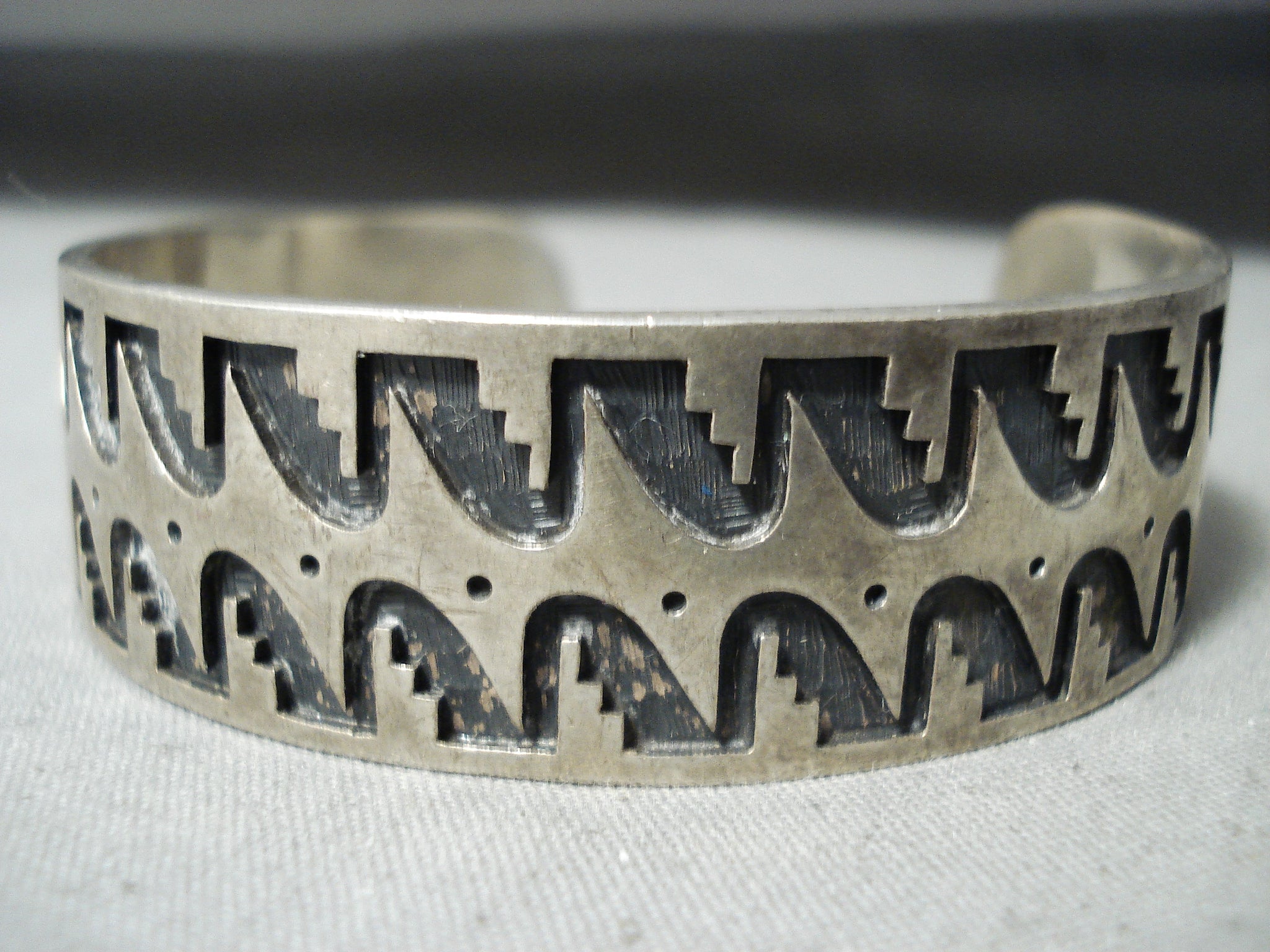 Important Vintage Rob Honyaktewa Sterling Silver Native American Hopi ...