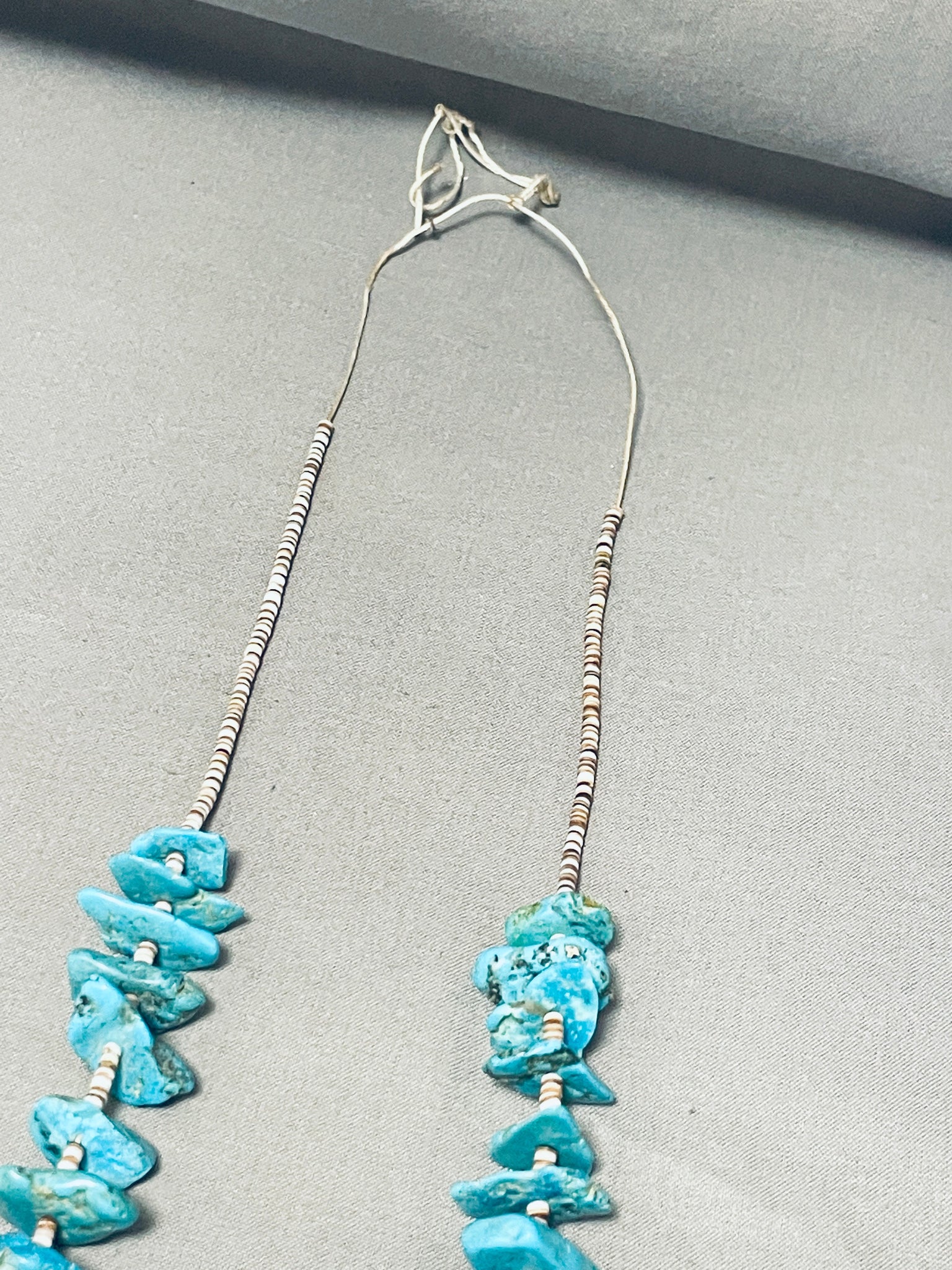 Native American Rare Gilbert Turquoise Vintage Santo Domingo Jacla Hei ...