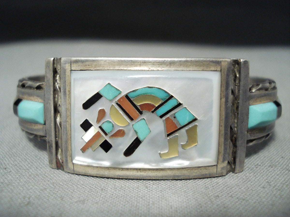One Of The Best Vintage Native American Zuni Florence Lela Turquoise S ...