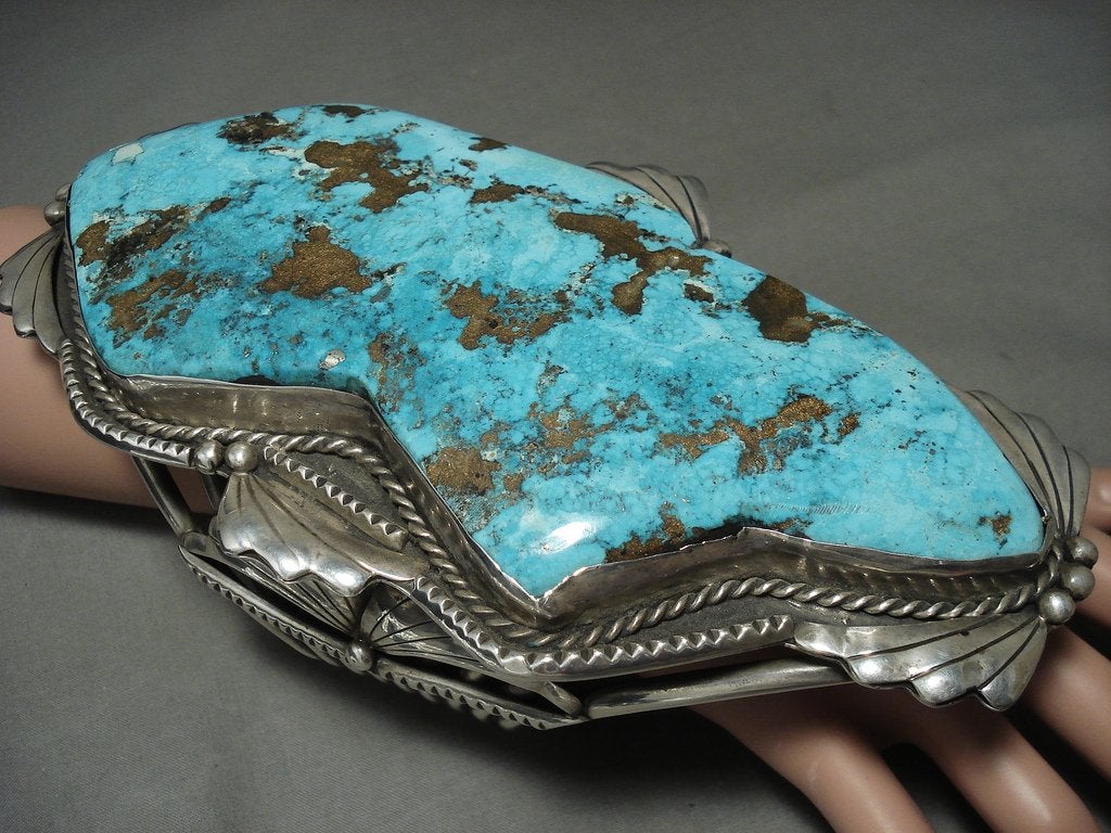 The Best And Biggest Vintage Navajo Turquoise Native American Jewelry ...