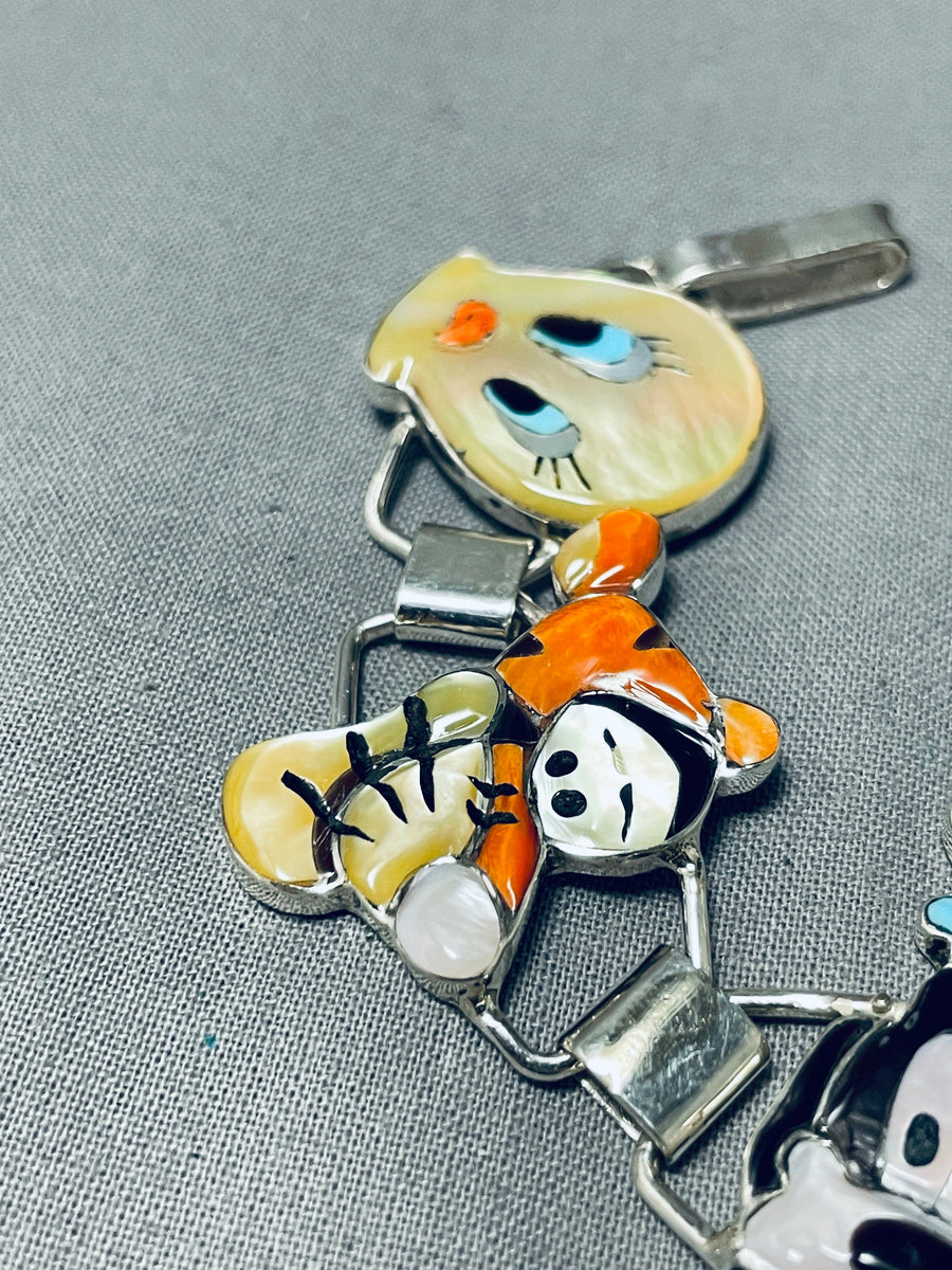 The Best Ever Native American Mickey Mouse Turquoise Sterling Silver B ...