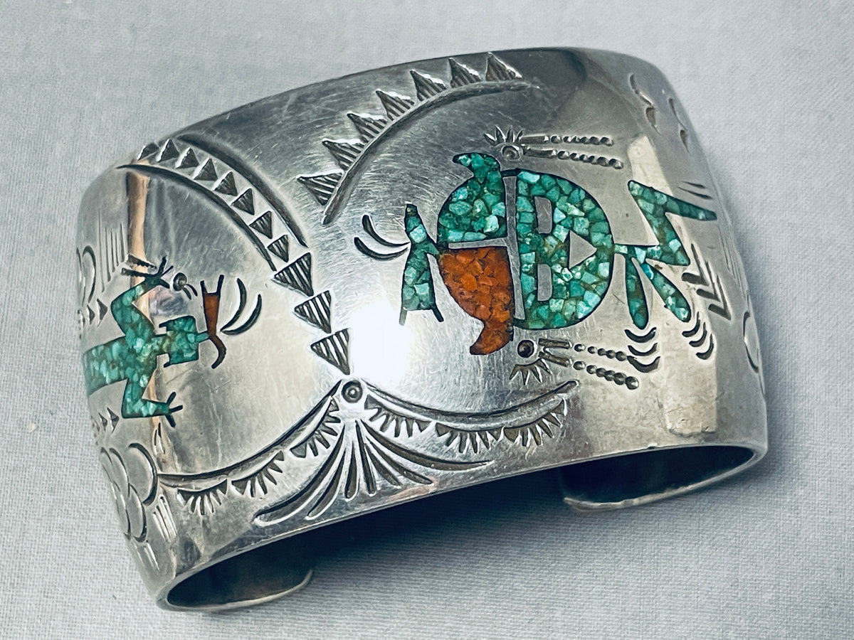 Thomas Singer Rare Hallmark Vintage Native American Navajo Turquoise S ...