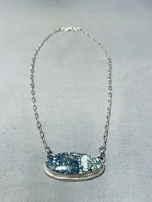 One Of The Finest Vintage Native American Navajo New Lander Turquoise ...