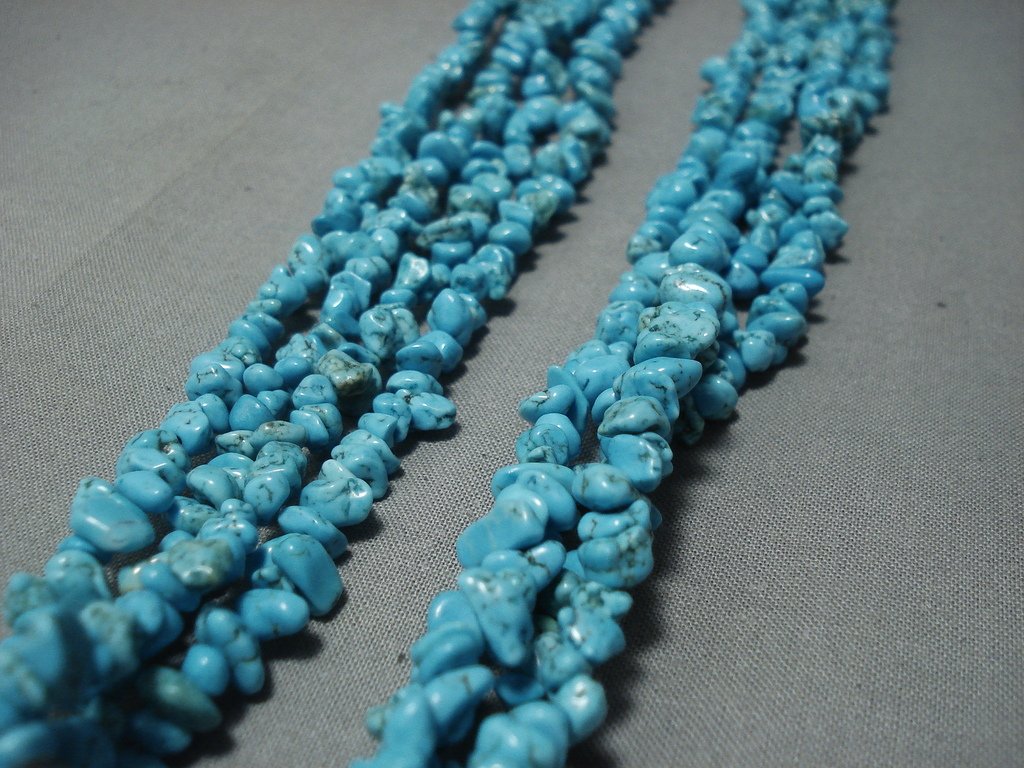 Amazing Vintage Navajo Native American Jewelry Silver Ball Turquoise N ...