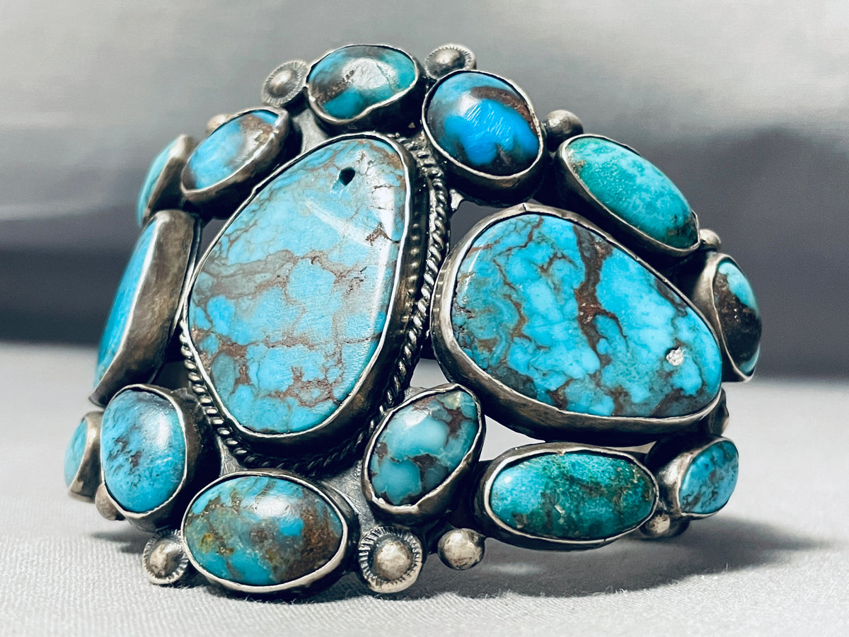 The Best Vintage Native American Hopi Ralph Tawangyaouma Turquoise Ste ...