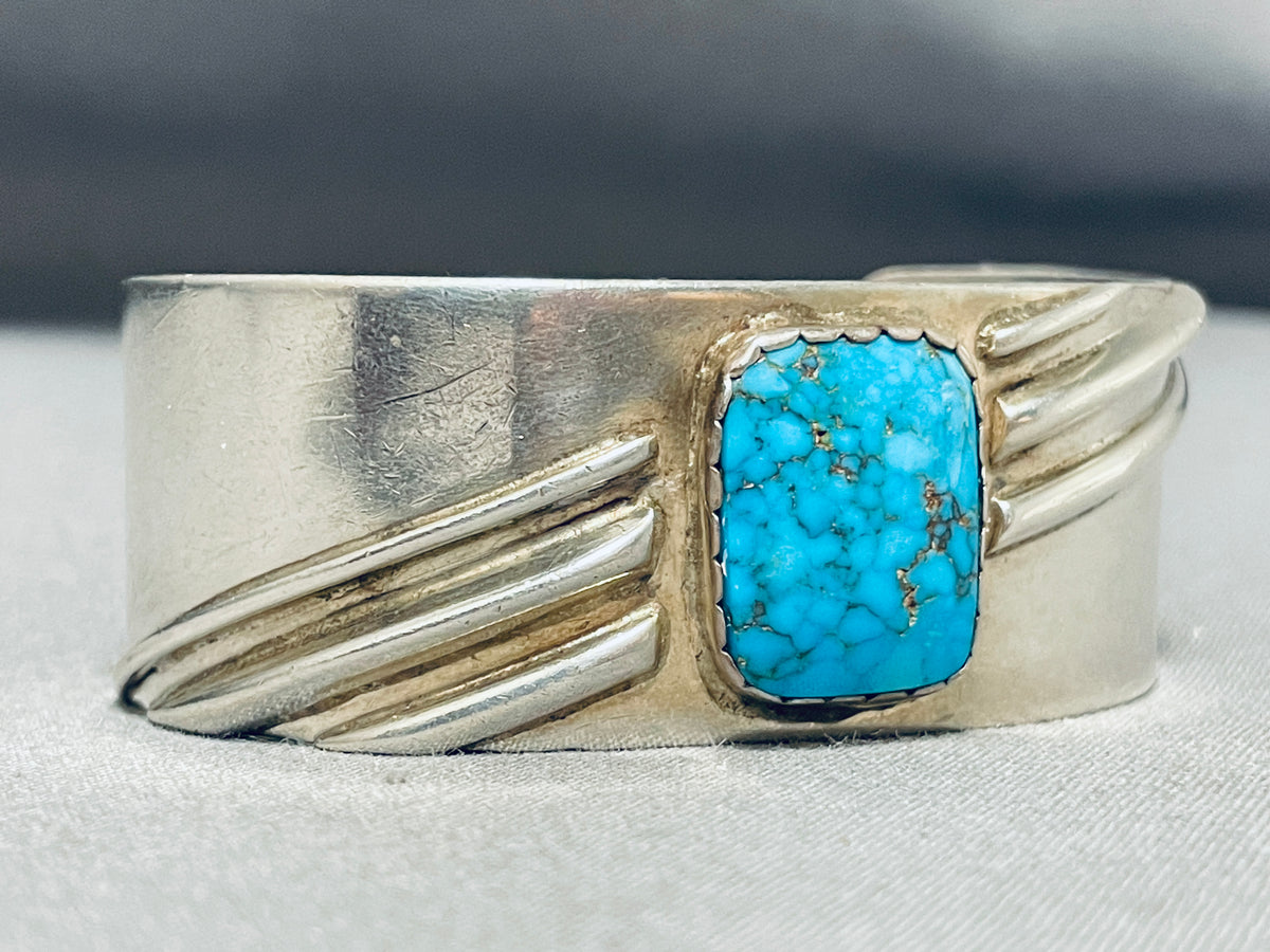 Rare Turquoise Vintage Native American Navajo Red Mountain Turquoise S ...