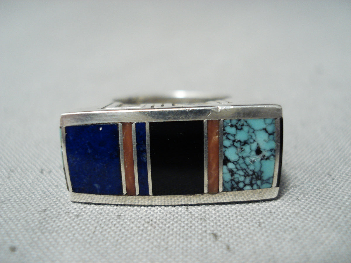 One Of The Best Vintage Native American Navajo Ray Tracey Turquoise St ...