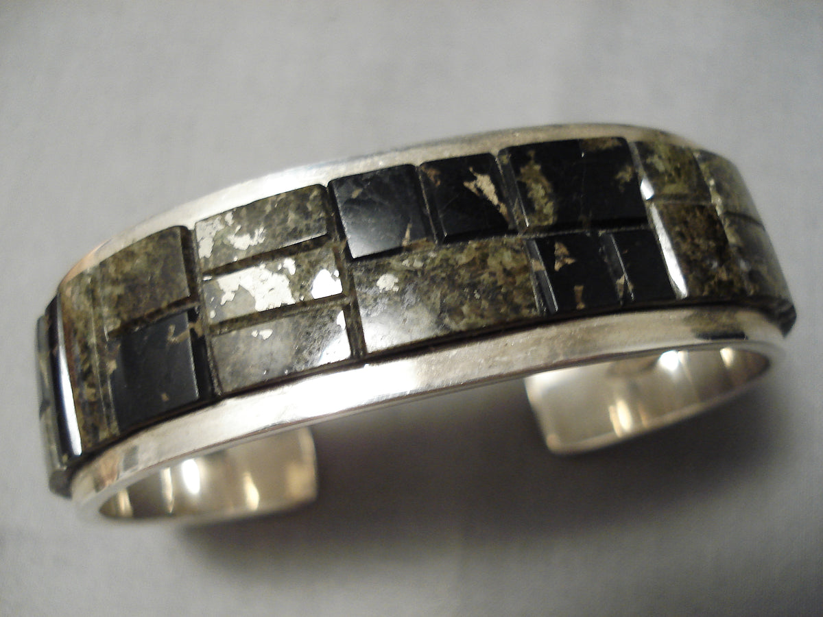 One Of Best Vintage Native American Navajo Tommy Jackson Sterling Silv ...