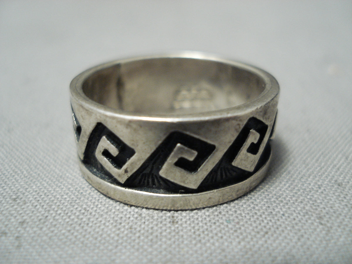Marvelous Vintage Hopi Sterling Silver Ring Native American – Nativo Arts