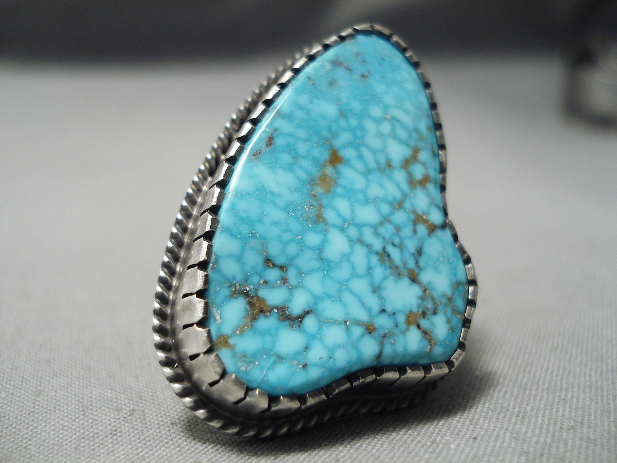Best Verdy Jake Important Navajo Turquoise Sterling Silver Native Amer ...