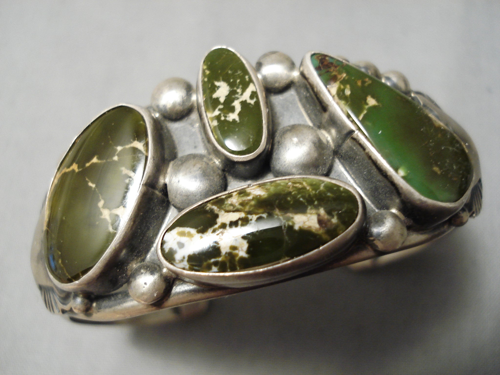 Important Verdy Jake Damale Turquoise Vintage Native American Navajo S ...