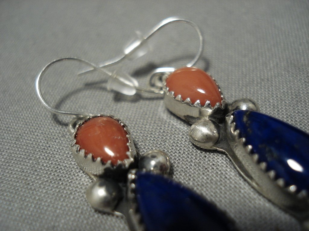Dramatic Important Jeanette Dale Sterling Silver Native American Navaj ...