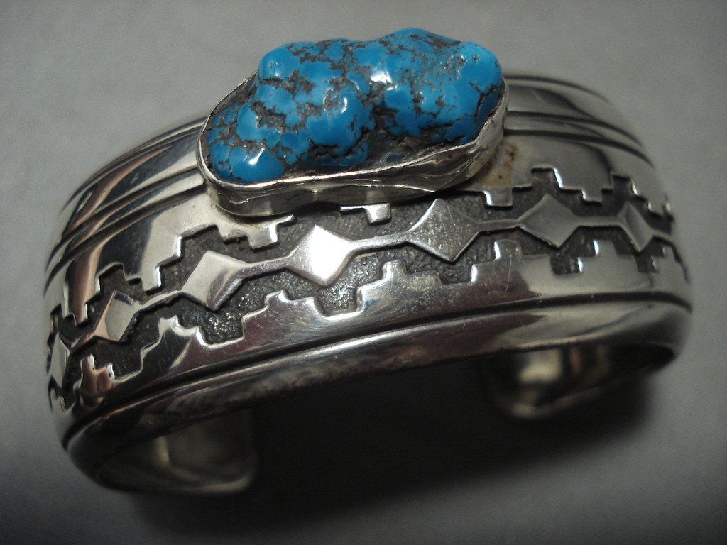 Guaranteed Authentic Vintage Navajo Thomas Singer Turquoise Native Ame ...