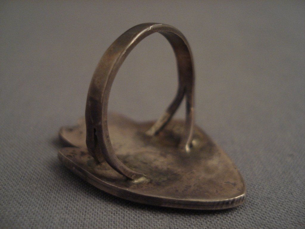 Huge Museum Vintage Hopi hand Native American Jewelry Silver Ring ...
