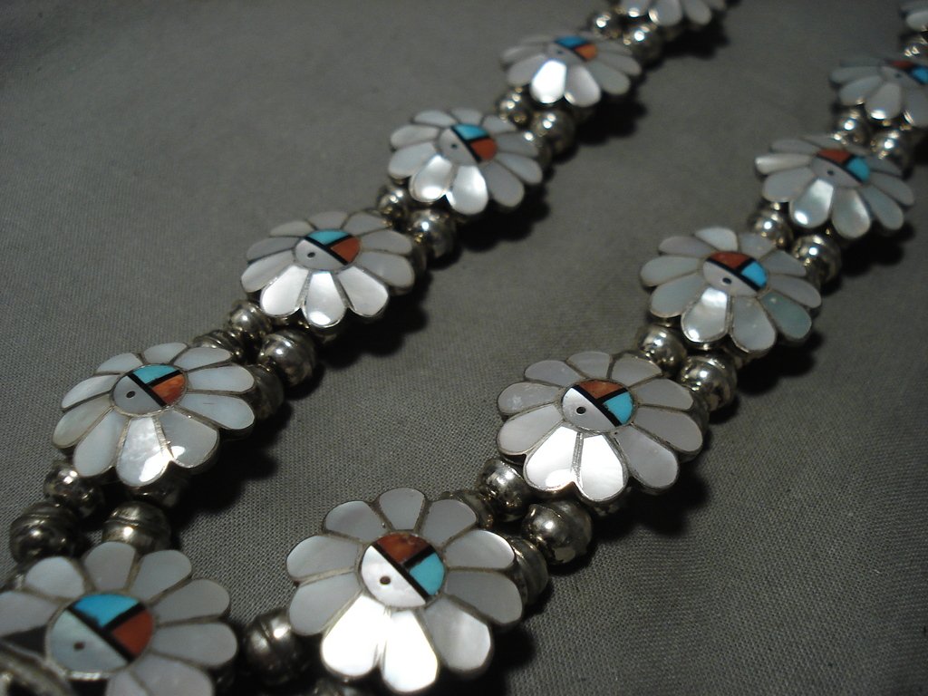 Important Ashberry Gasper Vintage Zuni Turquoise Native American Jewel ...