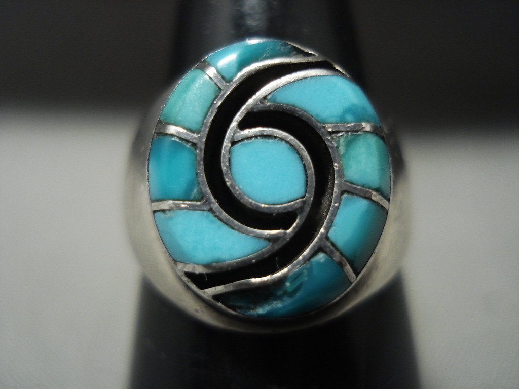 Important Famous Vintage Zuni Don Dewa Turquoise Native American Jewel ...
