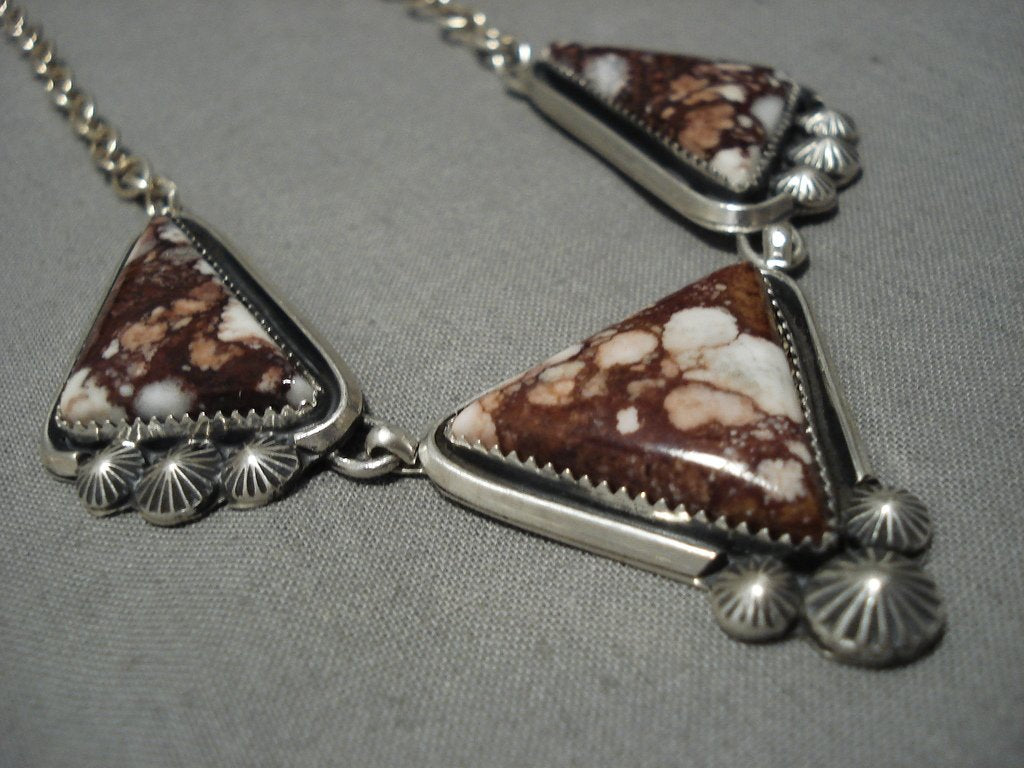 Important Jeanette Dale Sterling Silver Native American Navajo Magnesi ...