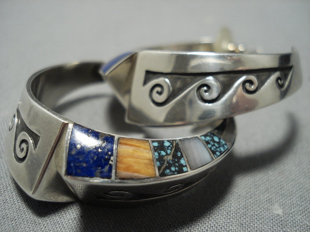 Important!! Lonn Parker Vintage Native American Jewelry Navajo Turquoi ...