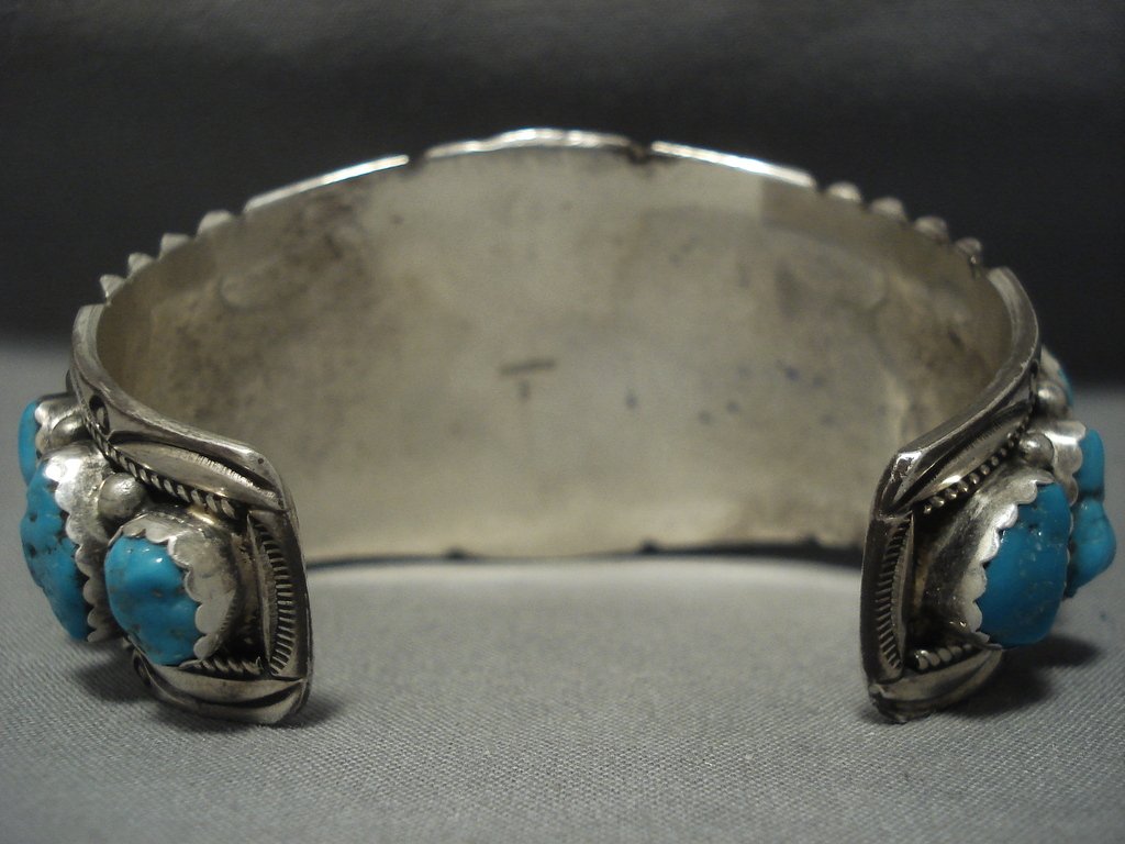 Important!! Tommy Tso Turquoise Vintage Navajo Sterling Native America ...
